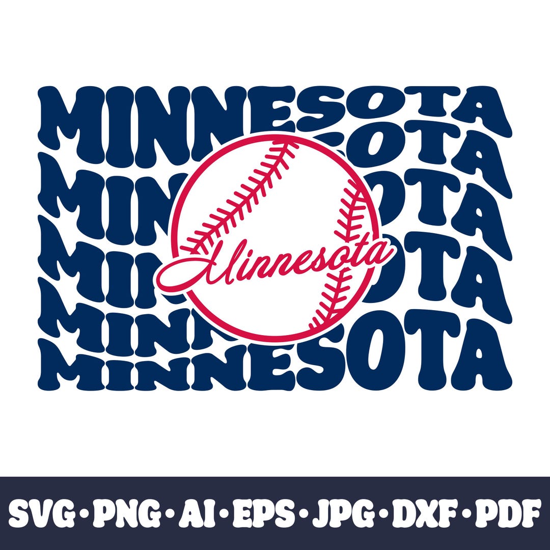Minnesota Baseball Team SVG Cricut Cut File. City PNG Clipart ...