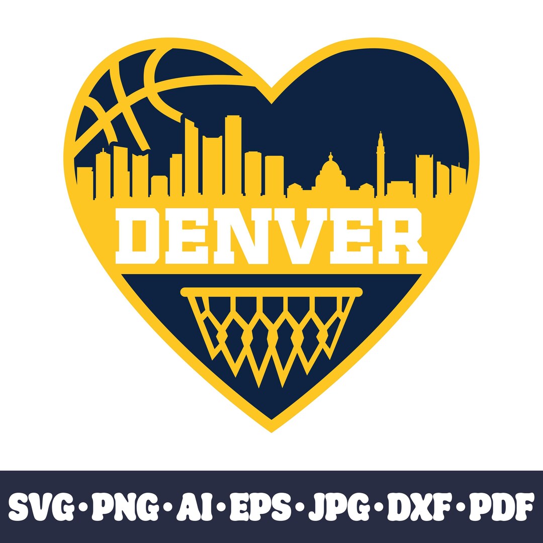 Denver Basketball Team SVG Cricut Cut File. City PNG Clipart ...