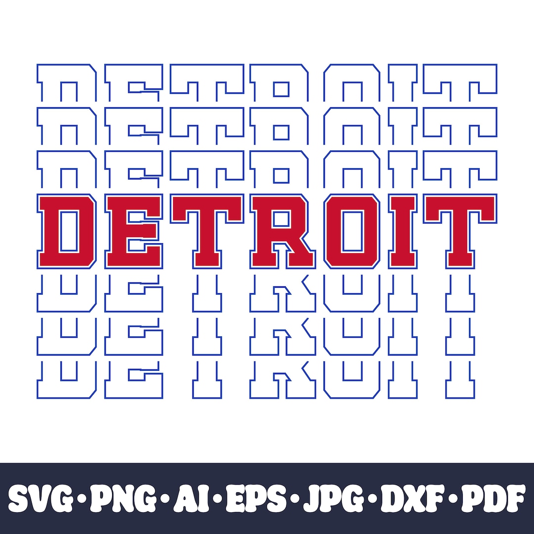 Detroit Basketball Team SVG Cricut Cut File. City PNG Clipart ...