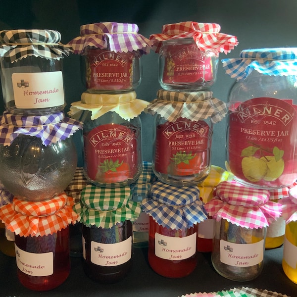 Jam Jar Cover - Etsy