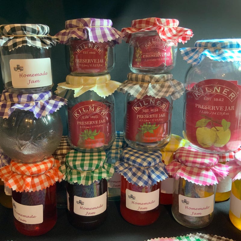 Jam Jars - Etsy