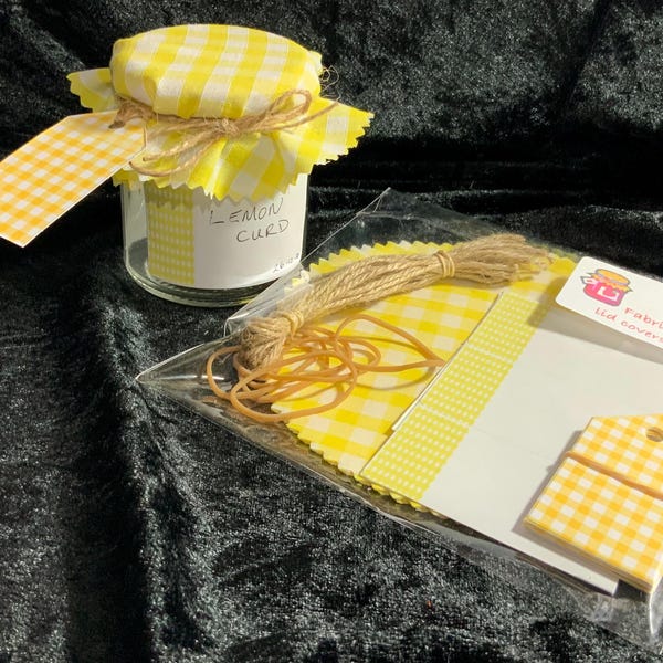 Jam Jar Cover - Etsy