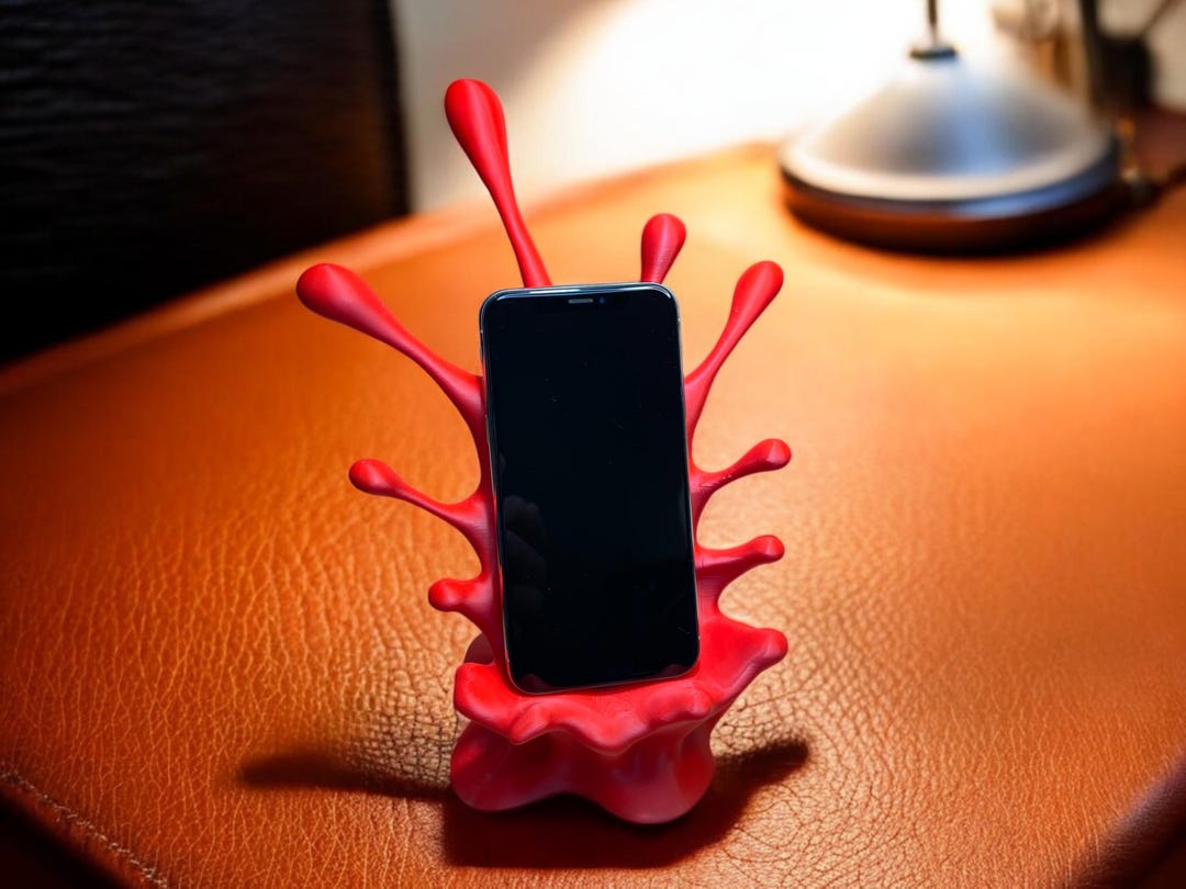 Splash - Mobile Phone Holder | Desktop Phone Support - Etsy UK