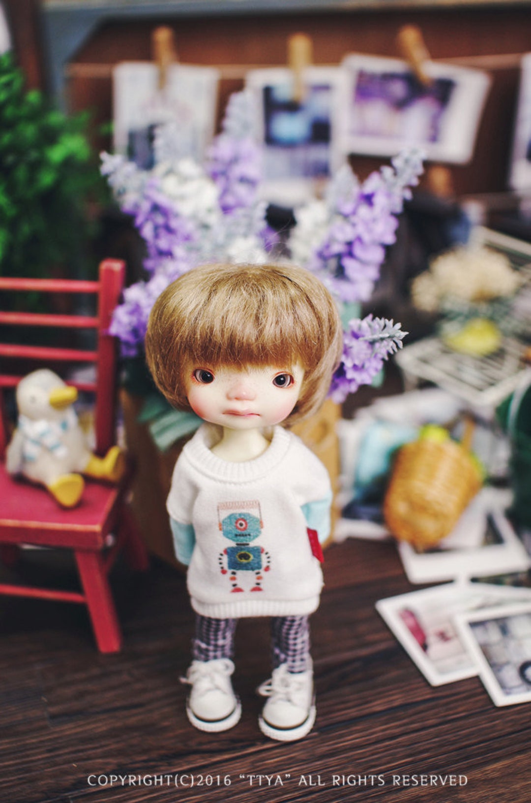 Lati Robot MTM - Sky Blue - Etsy