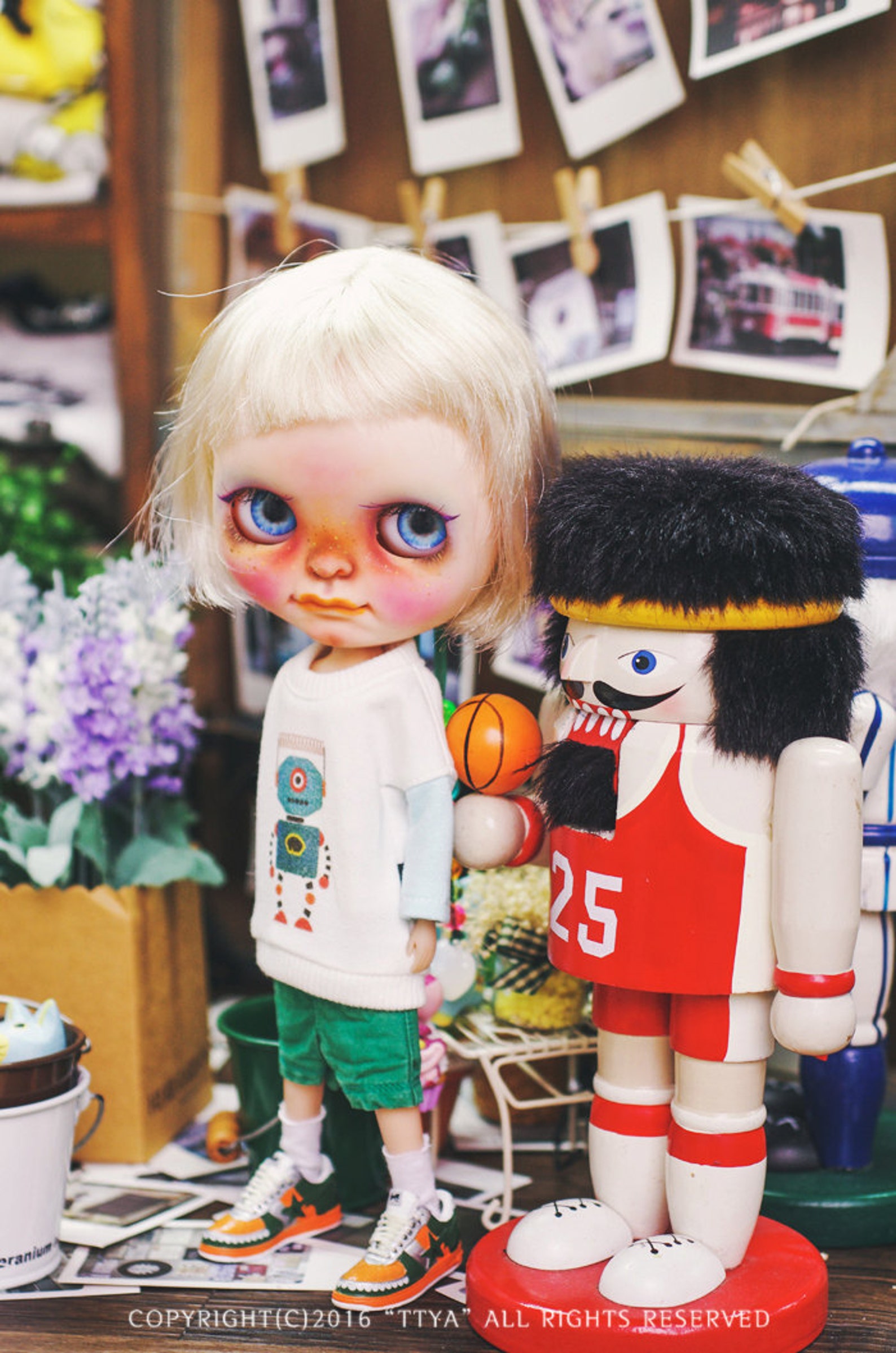 Blythe Robot MTM Sky Blue | Etsy