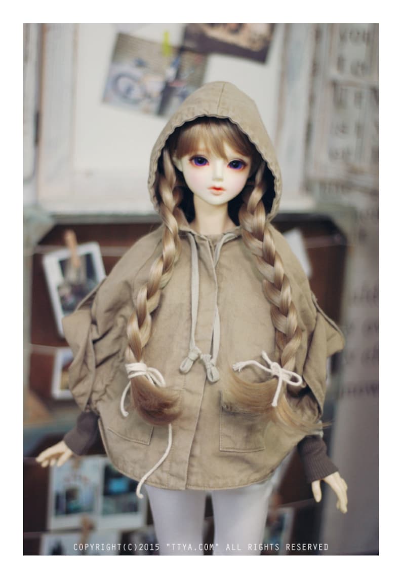 SD13 Girl Washing Cape Beige - Etsy