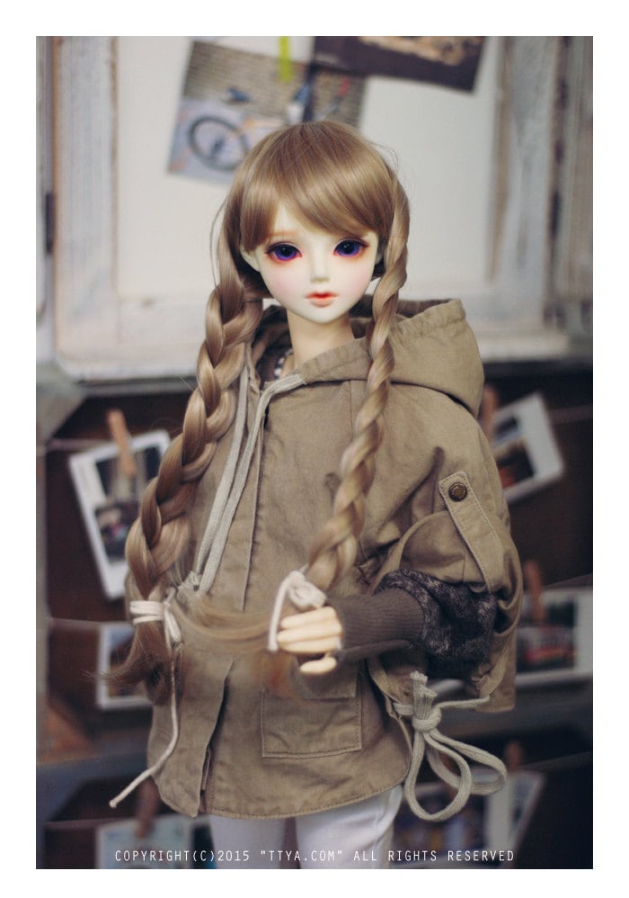 SD13 Girl Washing Cape Beige - Etsy