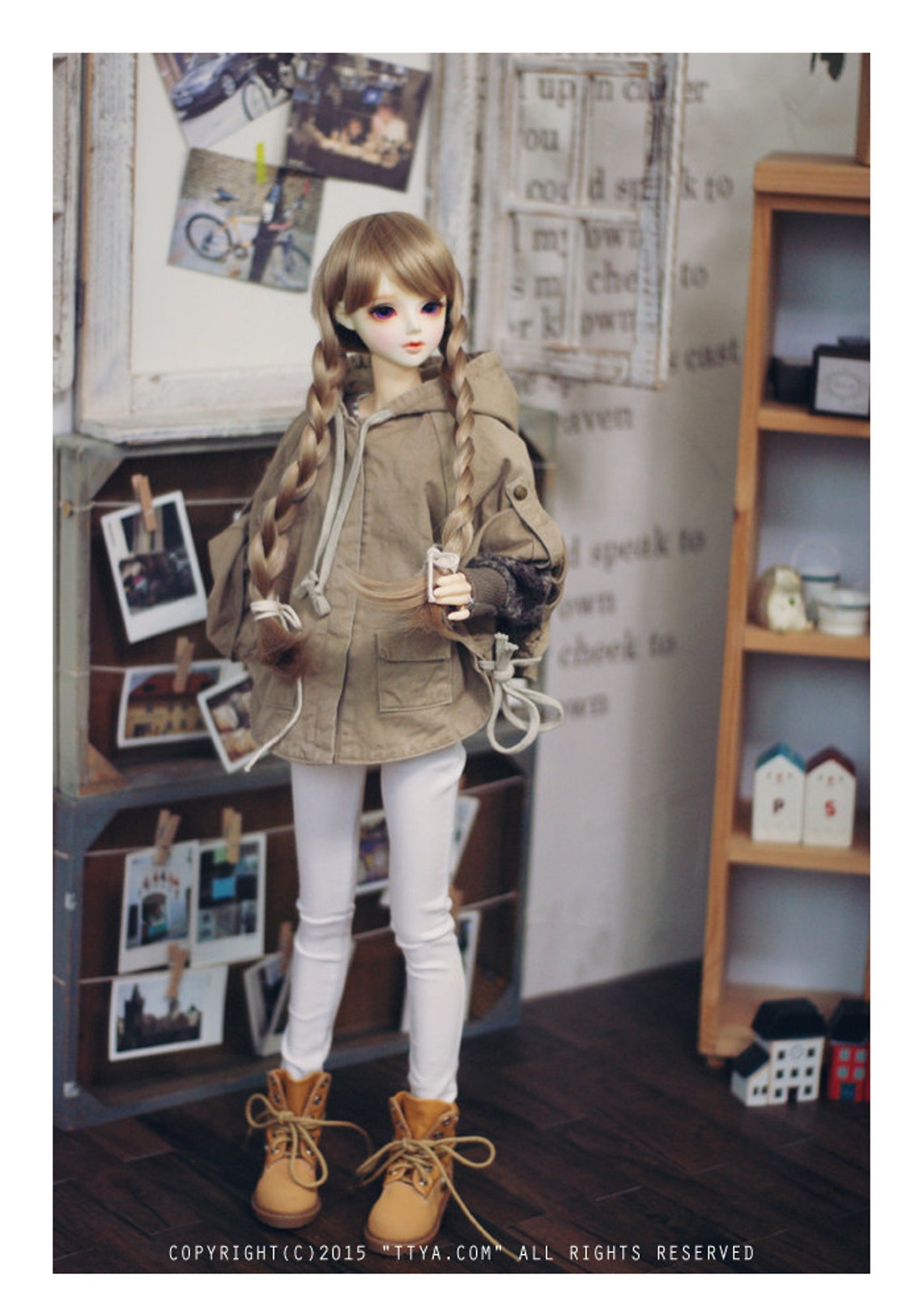 SD13 Girl Washing Cape Beige - Etsy