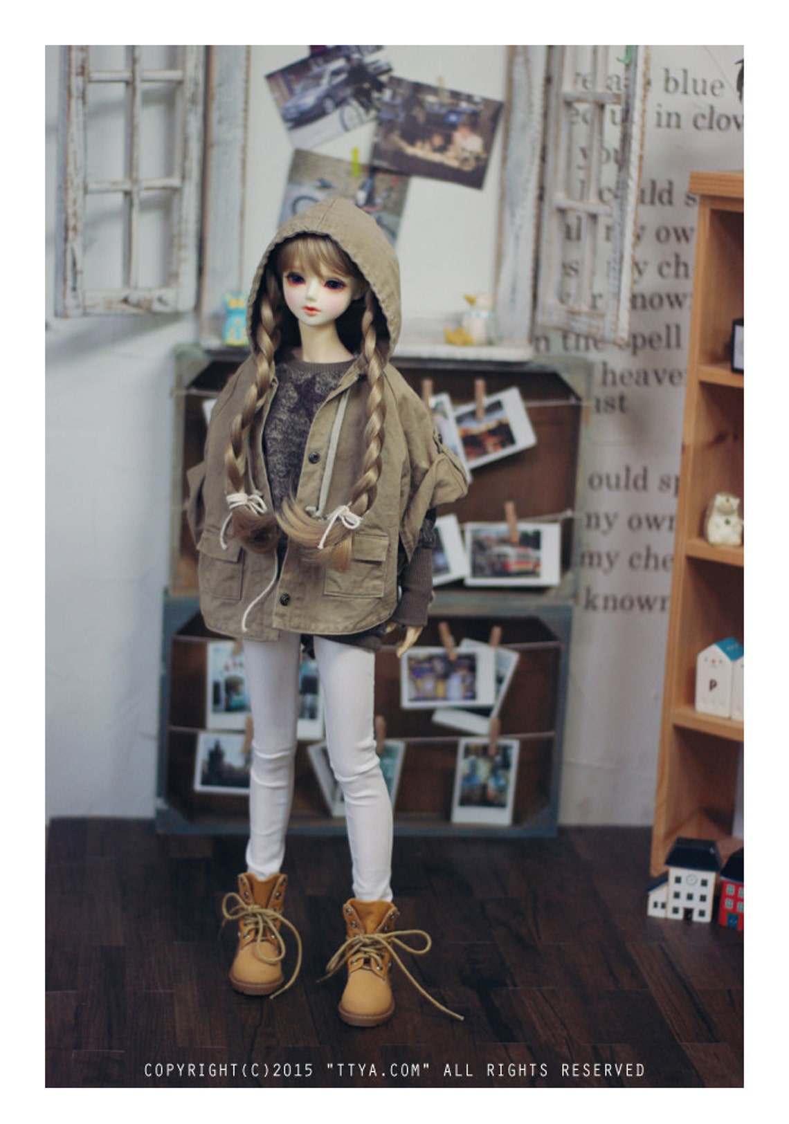 SD13 Girl Washing Cape Beige - Etsy