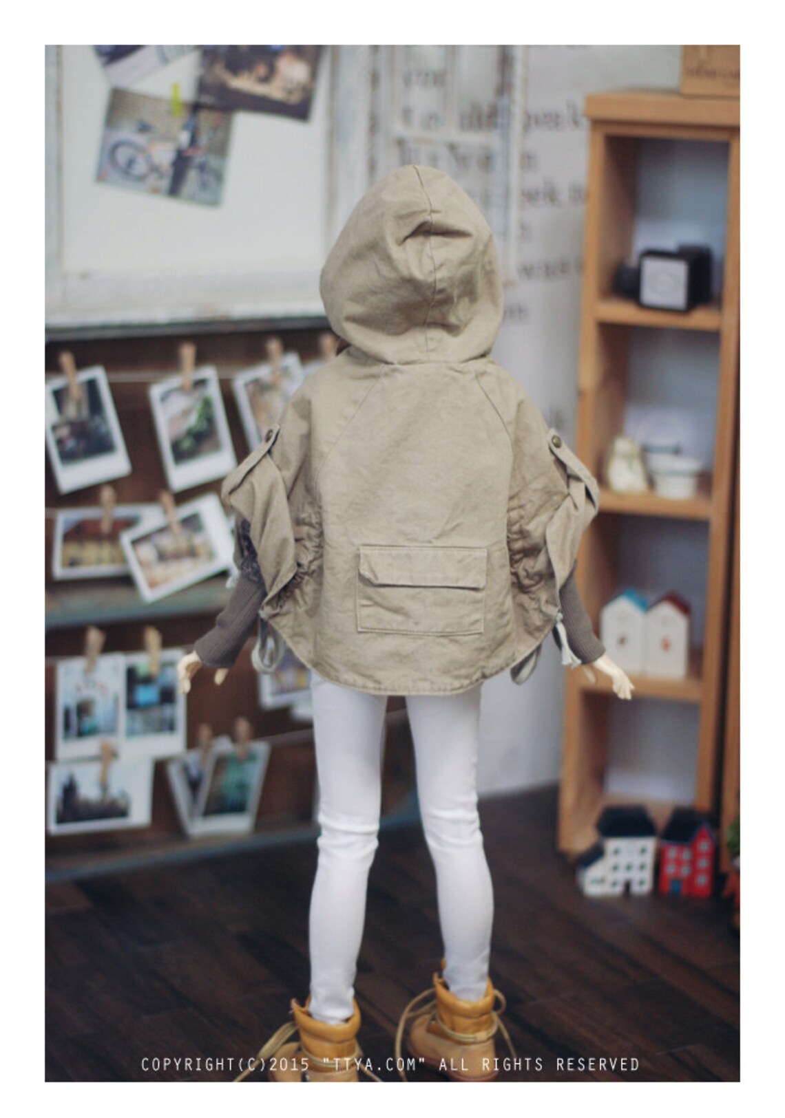 SD13 Girl Washing Cape Beige - Etsy