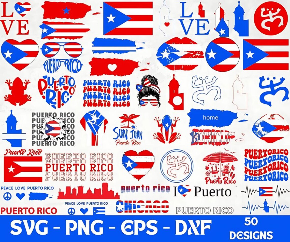 Puerto Rico Svg, Latina Svg, Cricut Svg, Puerto Rico Png, Puerto Rico ...