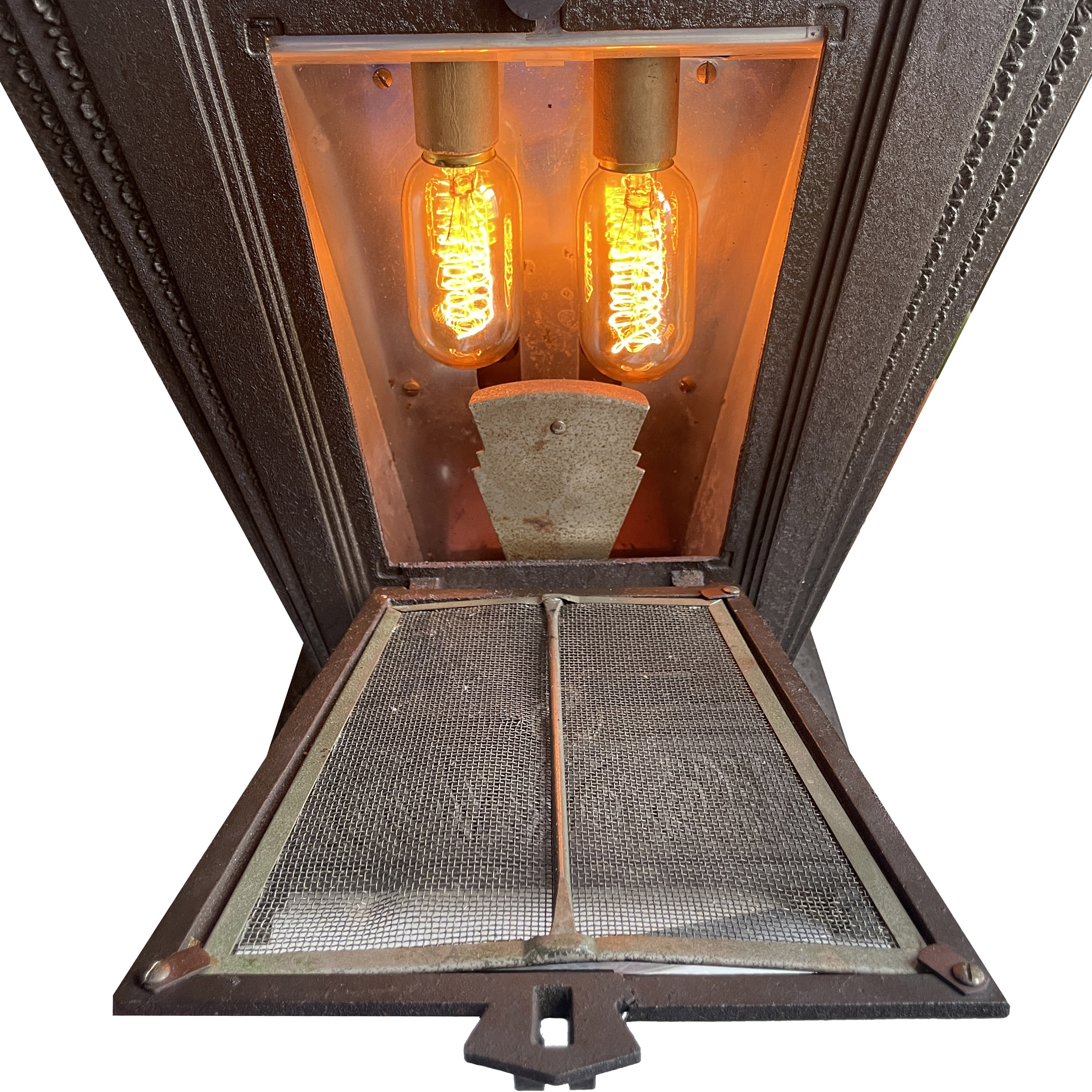 Art Deco health Lamp Retrofitted With Standard cool Actual-temp, Warm ...