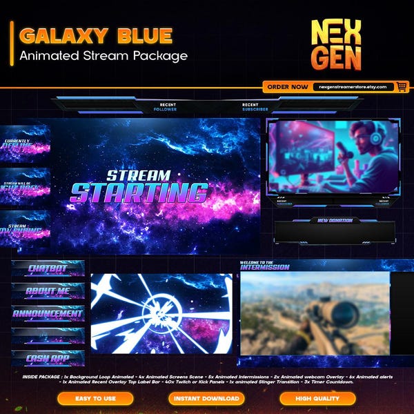 Stream Package - Etsy