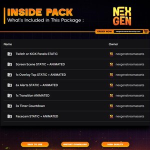 Red Topographic Stream Package – Animated Overlays, Alerts, Webcam ...