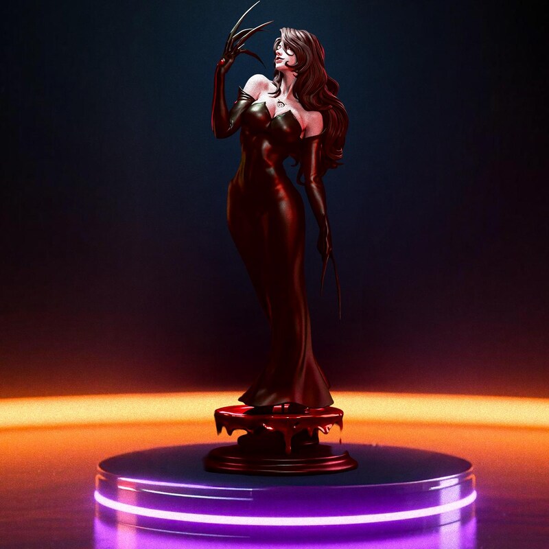 Spider Woman 3 D Model - Etsy