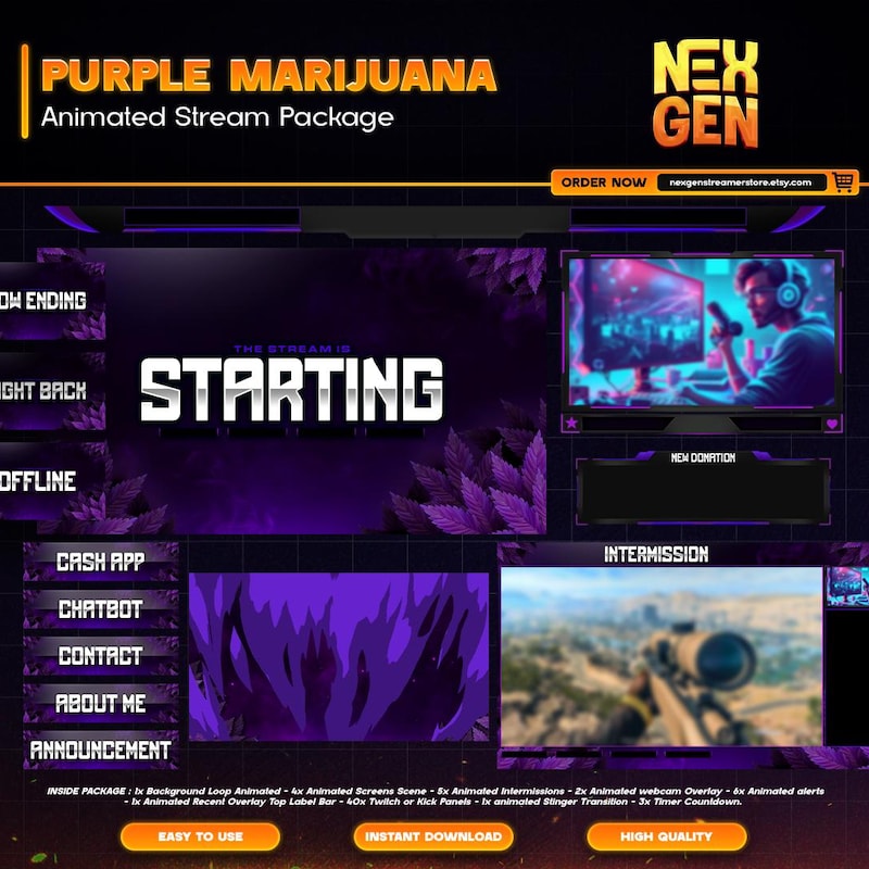 Stream Package - Etsy