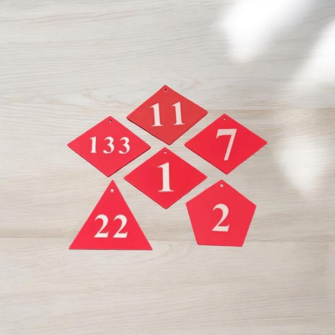 3D Printed Red Beep Sticker Ornaments - Etsy