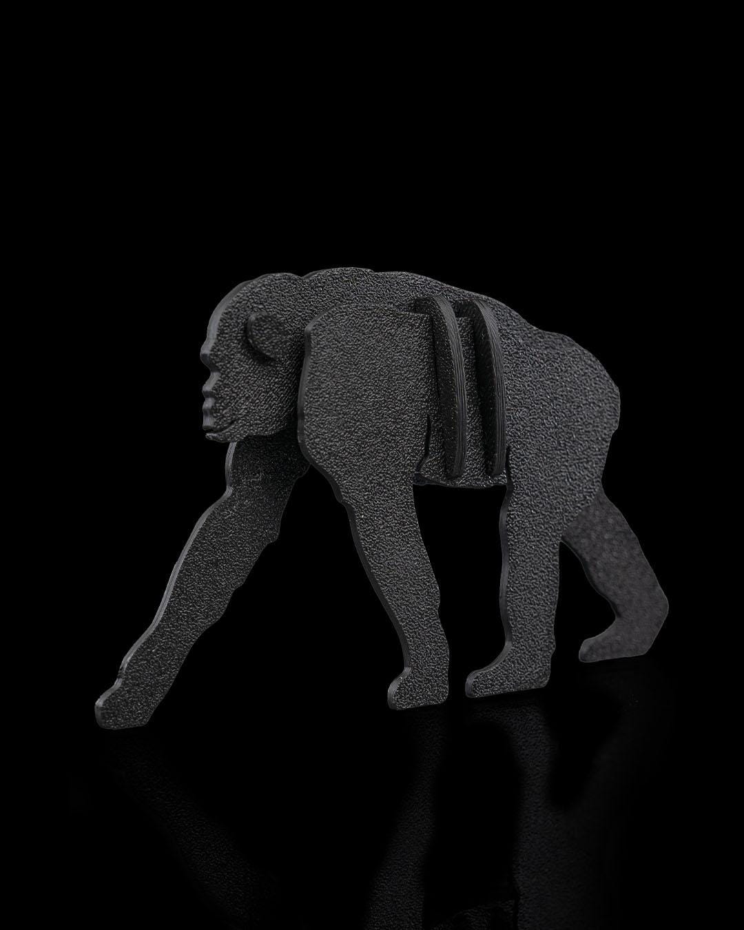 3D Printed Monkey Kit Card – DIY Craft Kit for a Fun, Interactive ...