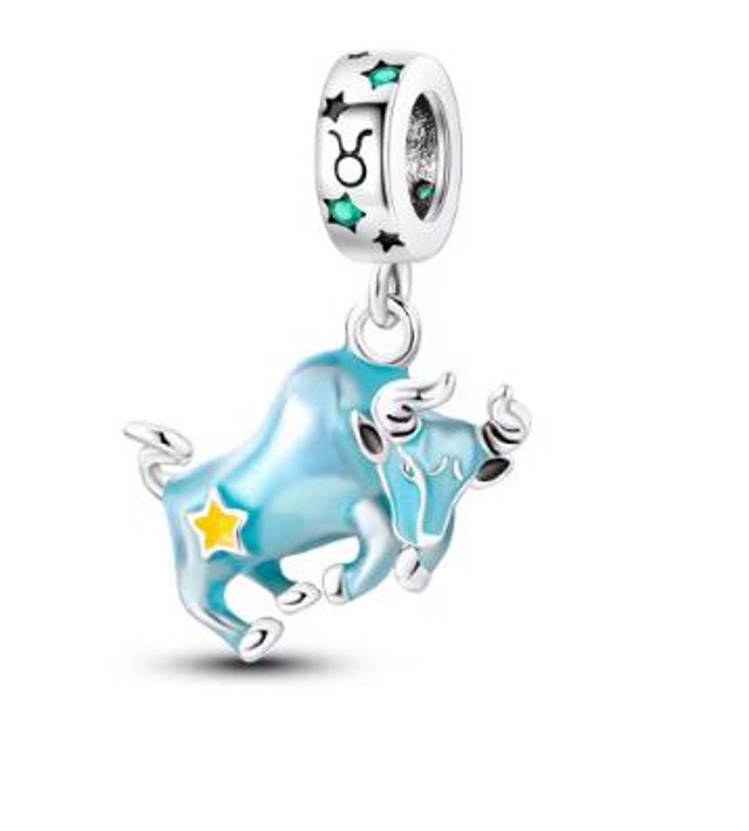 Pandora Taurus Zodiac Sign Charm in S925 Silver - Charm for Bracelets ...
