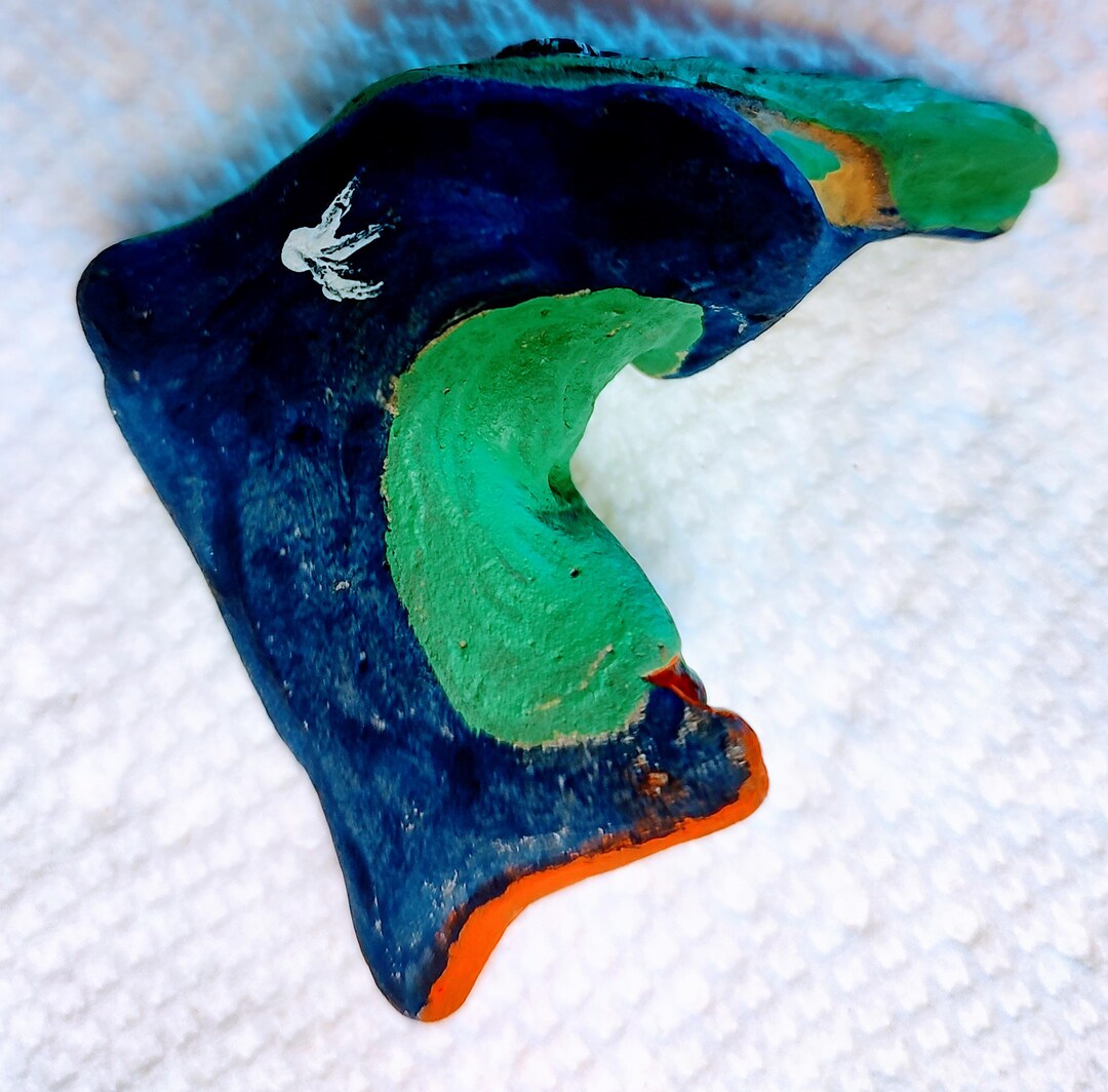 OBX Fulgurite Art Blue Fish & Fiend - Etsy