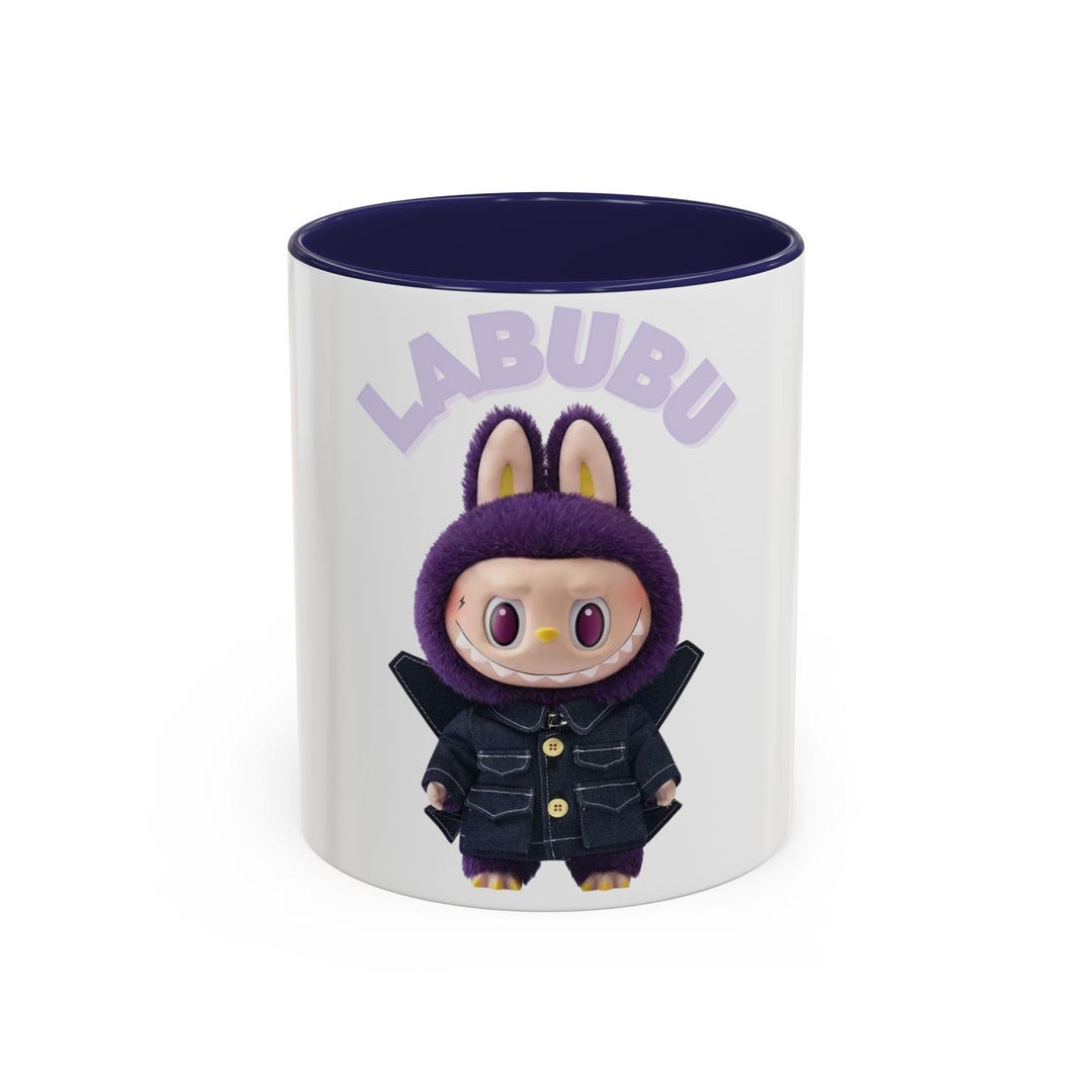 Cute Labubu Mug, Adorable Animal Coffee Cup, Colorful Cartoon Character ...