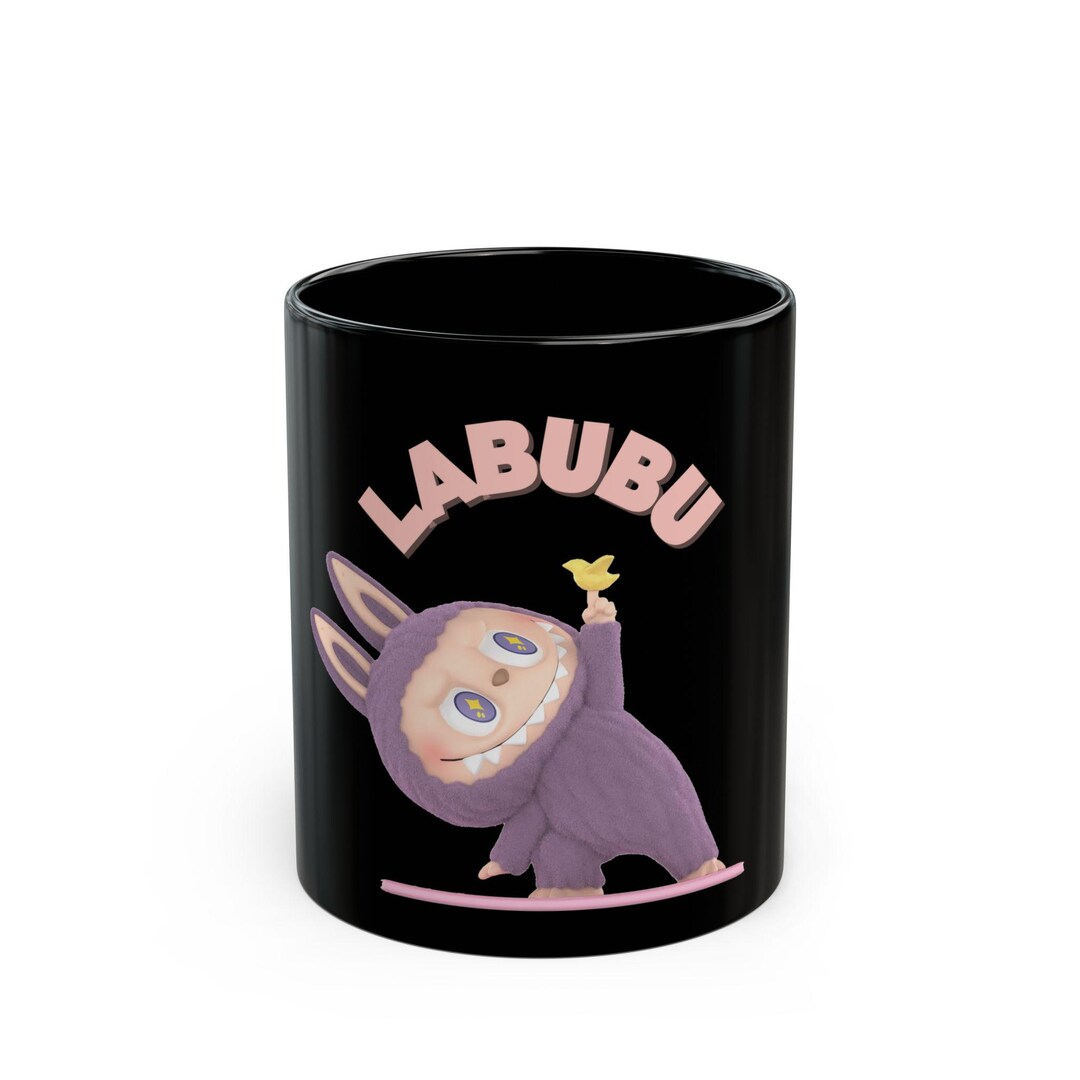 Cute Labubu Character Mug, Unique Coffee Cup, Gift for Gamers, Fun ...