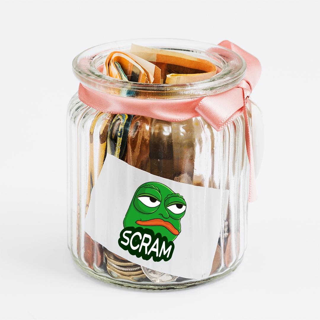 SCRAM Digital Printable Memes Sticker Bundle – Sarcastic Meme Stickers ...