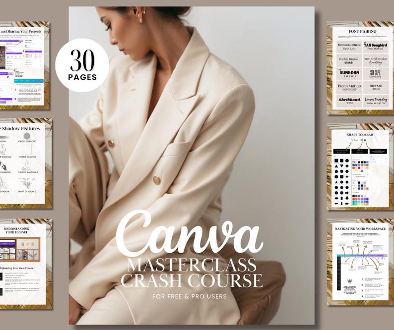 Canva Masterclass Course - Etsy