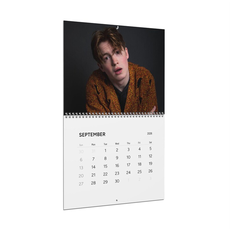 Kit Connor 2026 Wall Calendar, Kit Connor Fan Merch, Christmas New ...