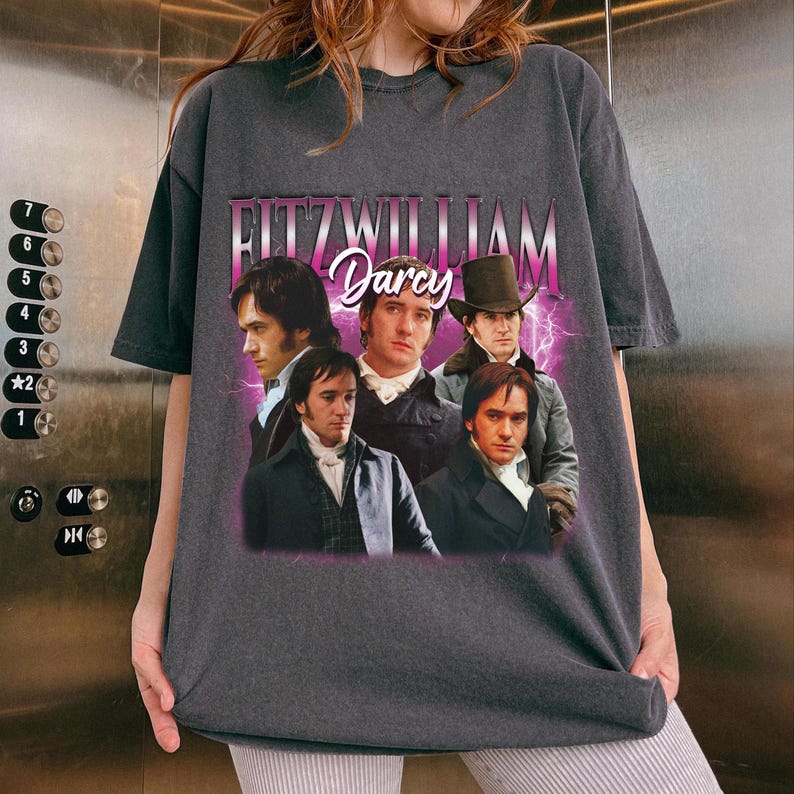 Fitzwilliam Darcy Shirt: Pride and Prejudice Retro Style - Etsy