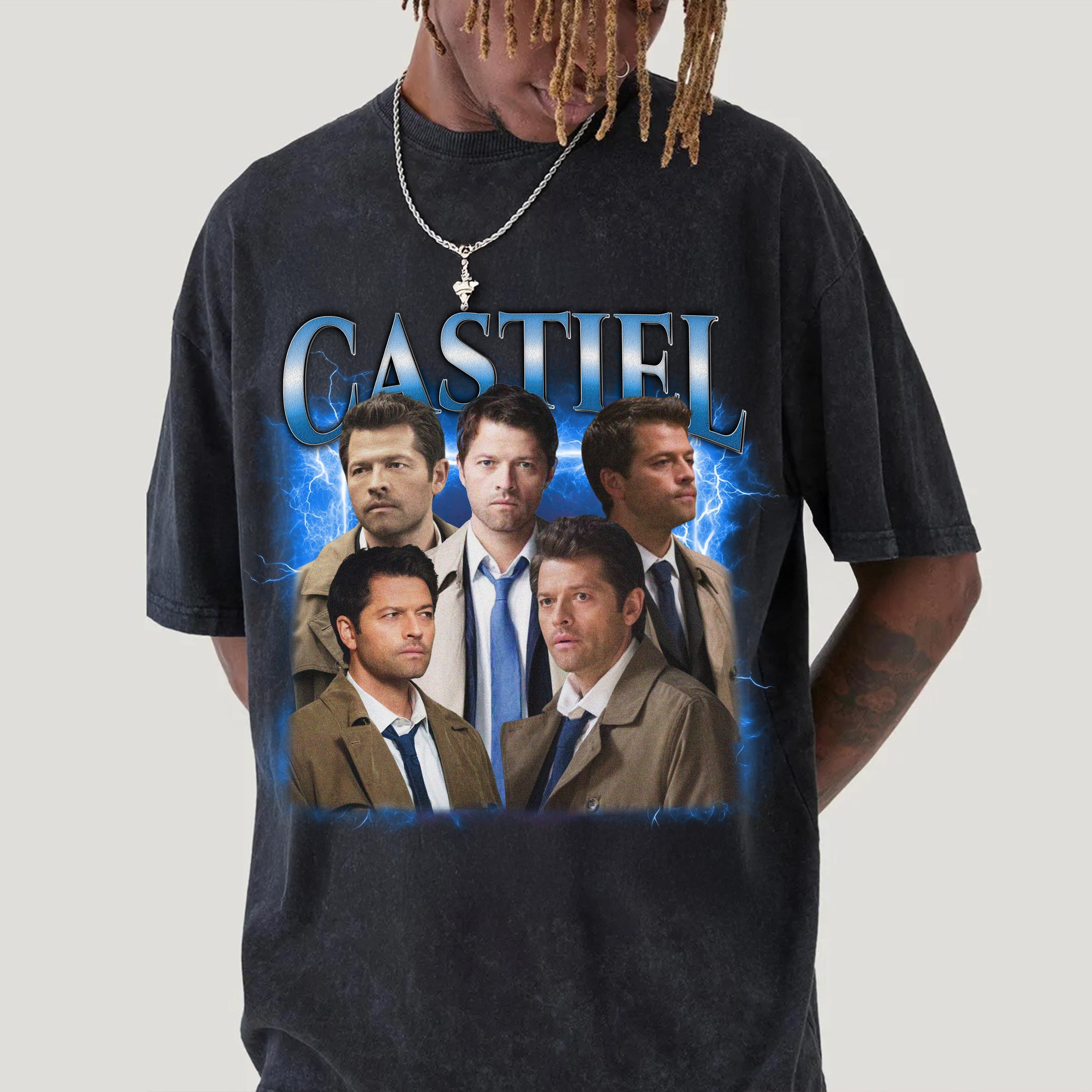 Castiel Vintage Style Shirt: Supernatural Retro Fan Gift - Etsy