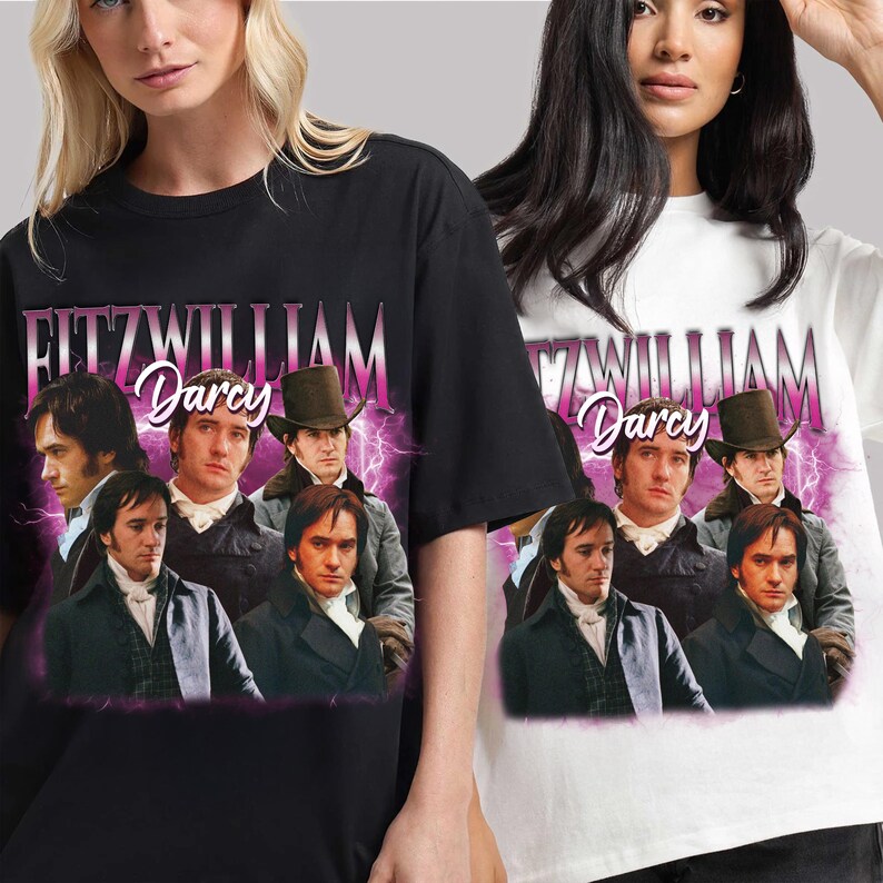 Fitzwilliam Darcy Shirt: Pride and Prejudice Retro Style - Etsy
