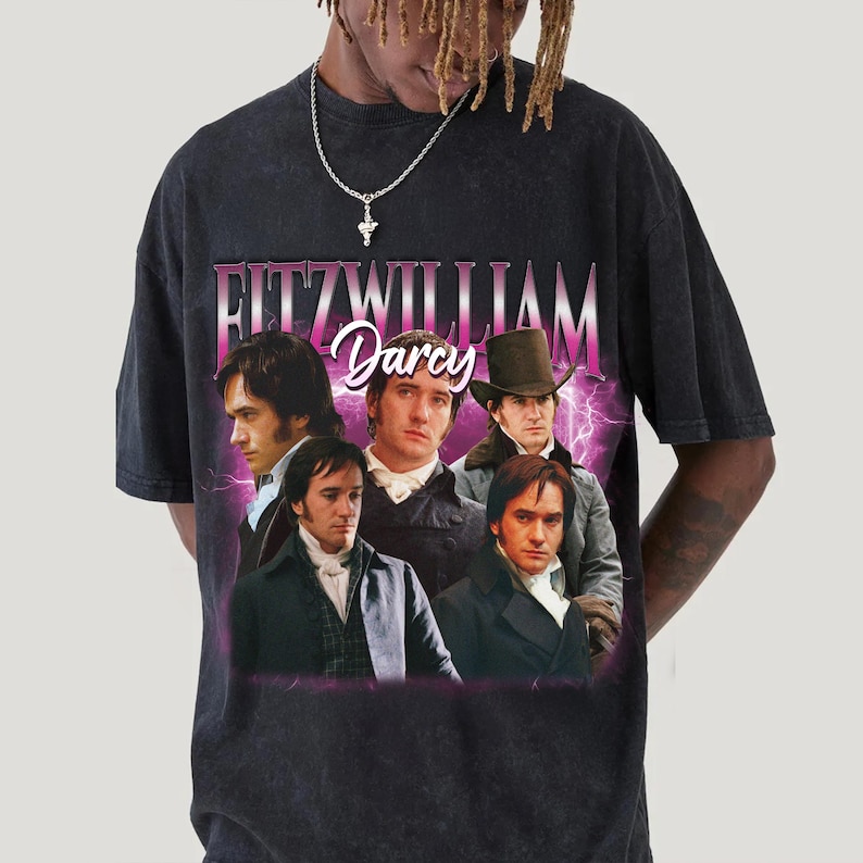 Fitzwilliam Darcy Shirt: Pride and Prejudice Retro Style - Etsy