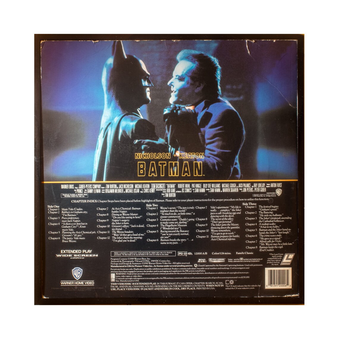 Glittered Vintage Prince Batman Soundtrack Album Art - Etsy