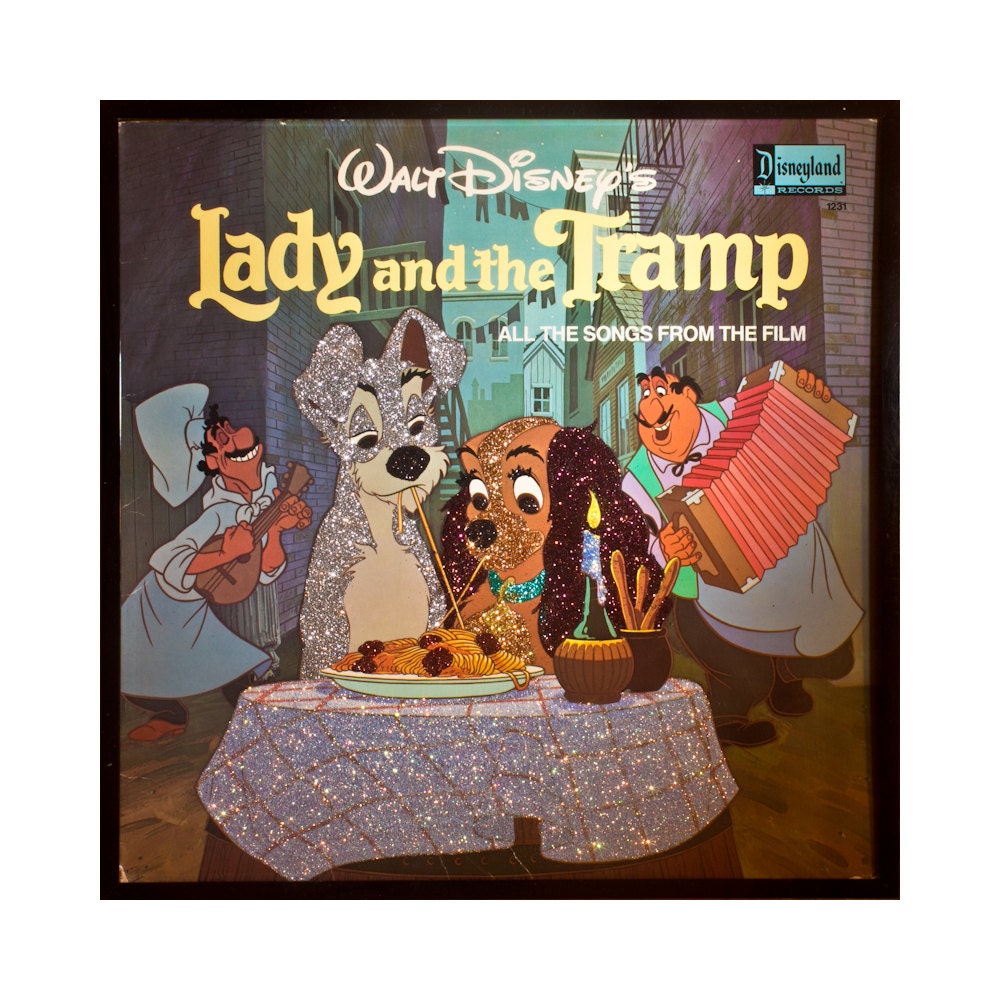 Glittered Lady and the Tramp Album - Etsy