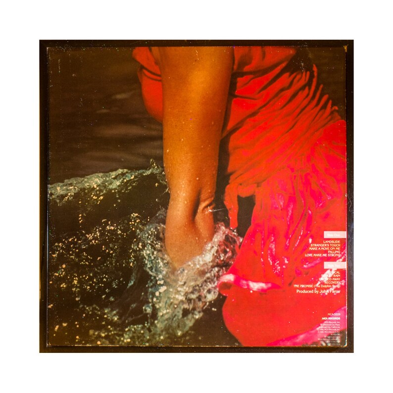 Glittered Olivia Newton John Physical Album - Etsy