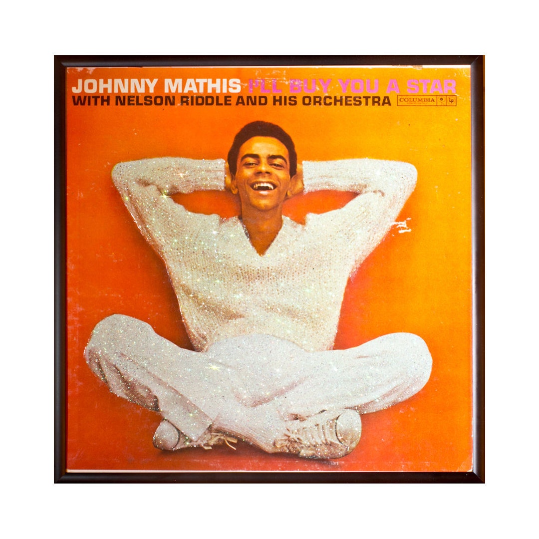 Glittered Johnny Mathis Make You a Star Album - Etsy