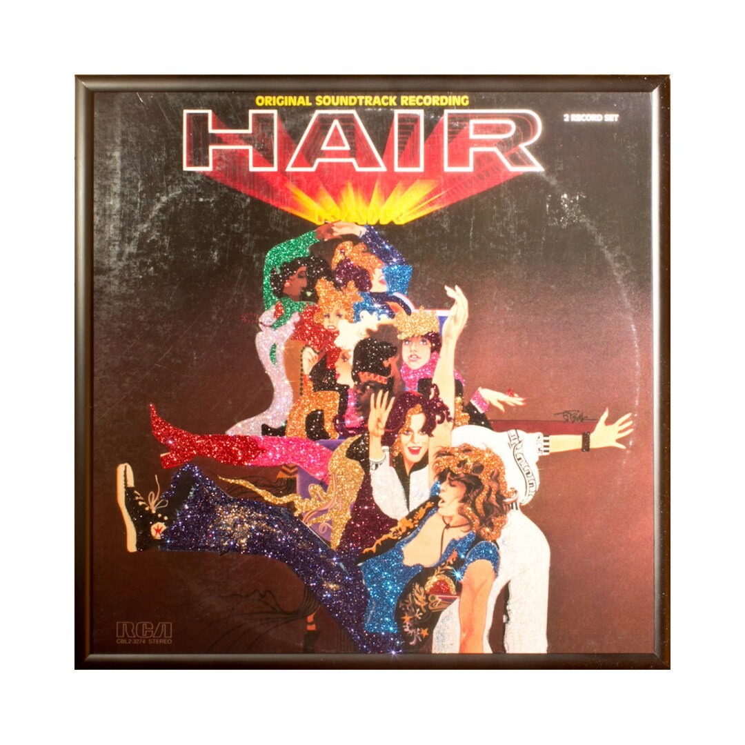 Glittered Hair Soundtrack Album - Etsy