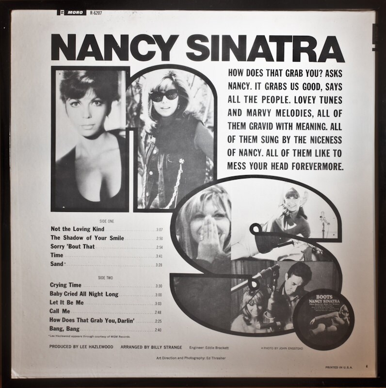 Nancy Sinatra How Does That Grab You