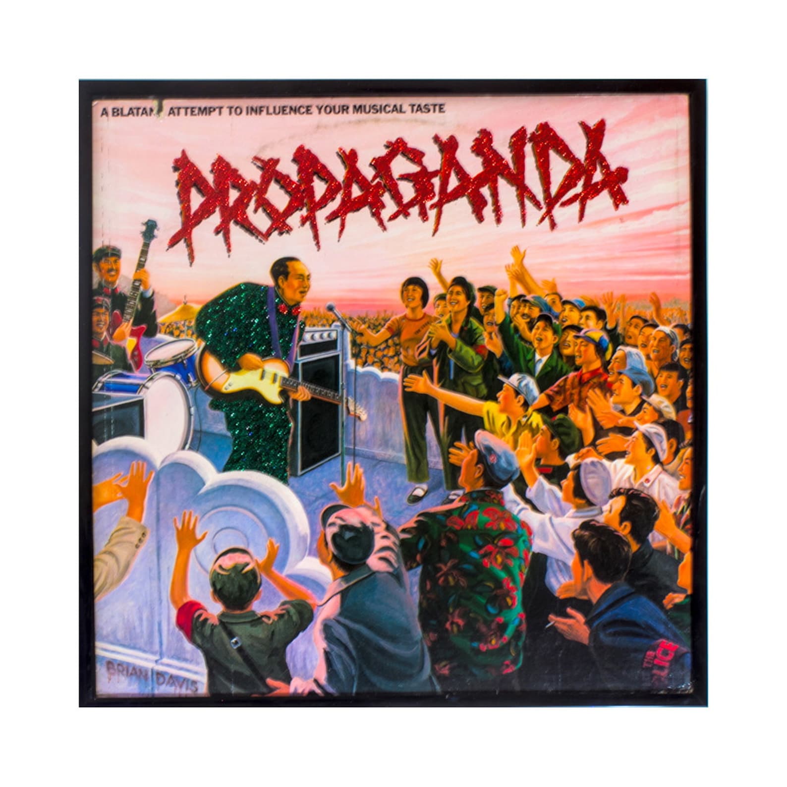 Glittered Propaganda Album Cover Art - Etsy