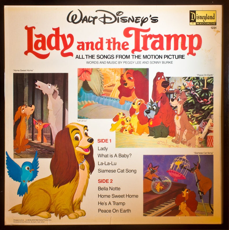 Glittered Lady and the Tramp Album - Etsy