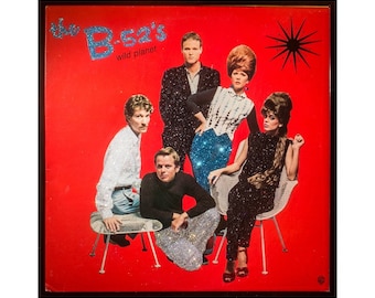 Glittered B52s Mesopotamia Record Album Wall Art | Etsy