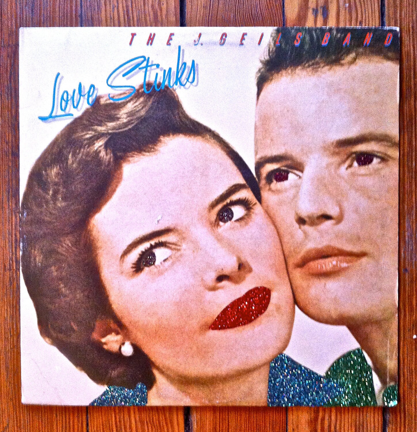 Glittered J Geils Band Love Stinks Album - Etsy