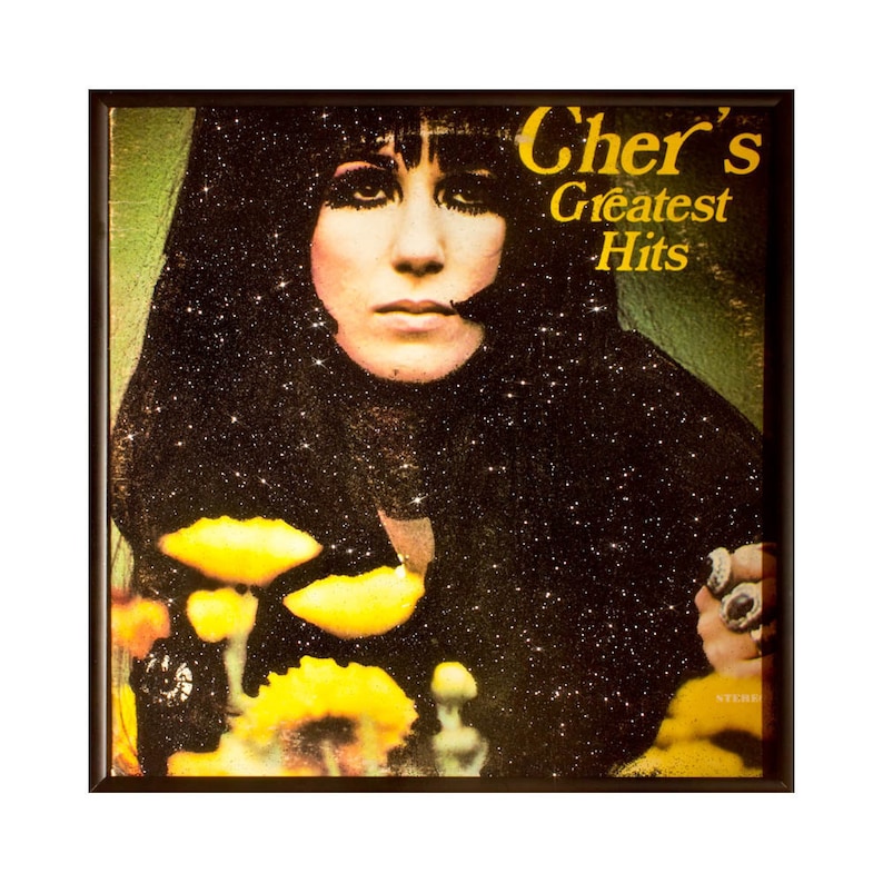 Glittered Cher Greatest Hits Album - Etsy