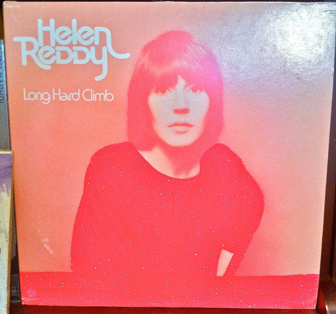 Glittered Helen Reddy Album - Etsy