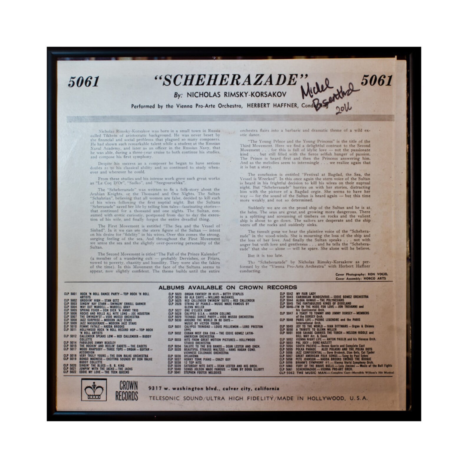 Glittered Scheherezade Album - Etsy