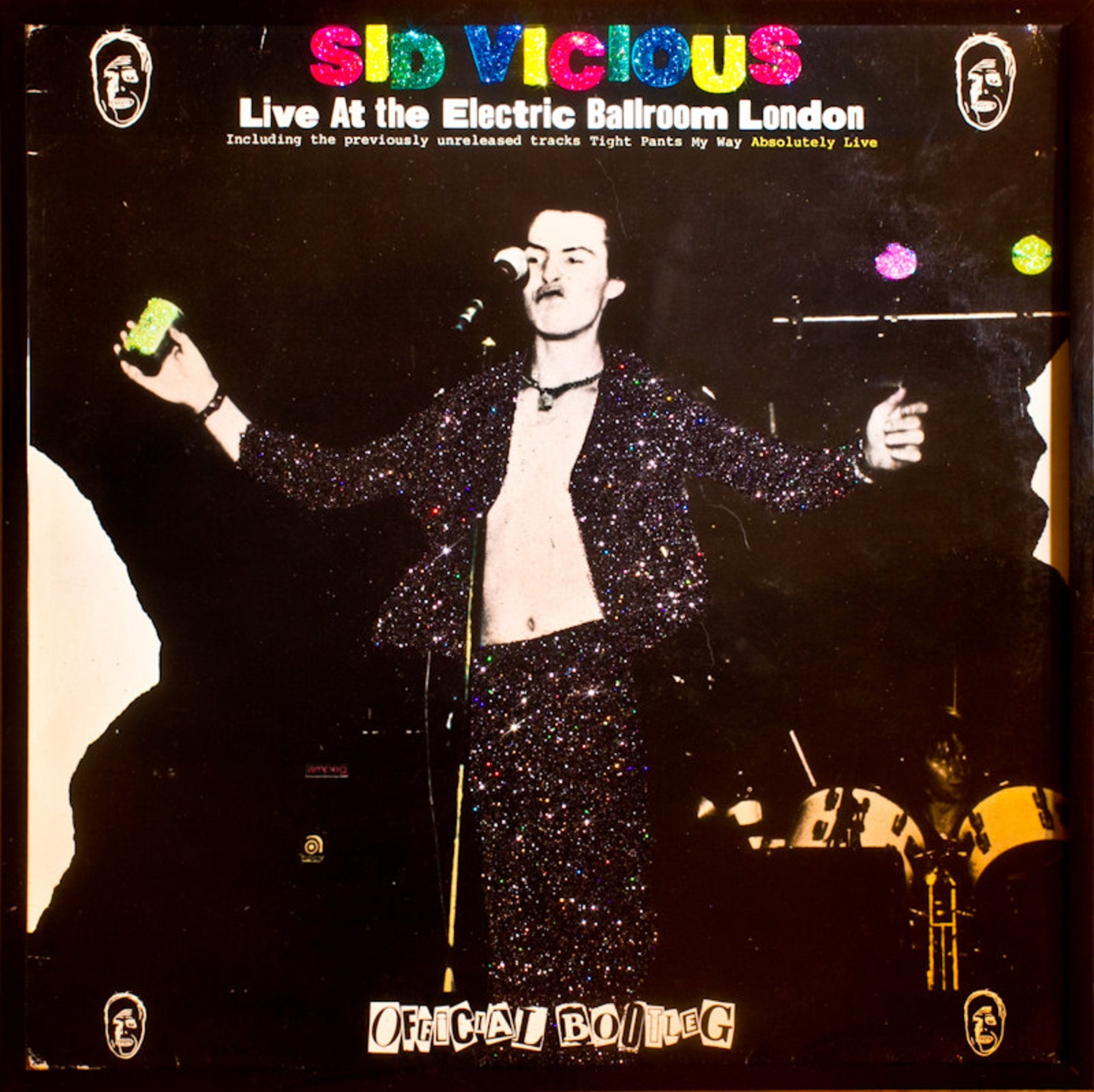Glittered Sid Vicious Live at the Electric Ballroom Album - Etsy