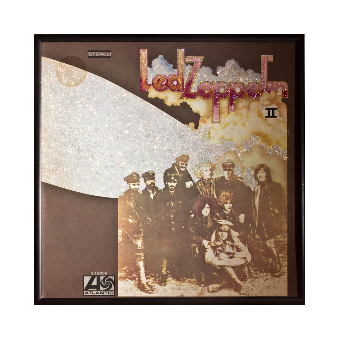 Glittered Led Zeppelin II Album - Etsy