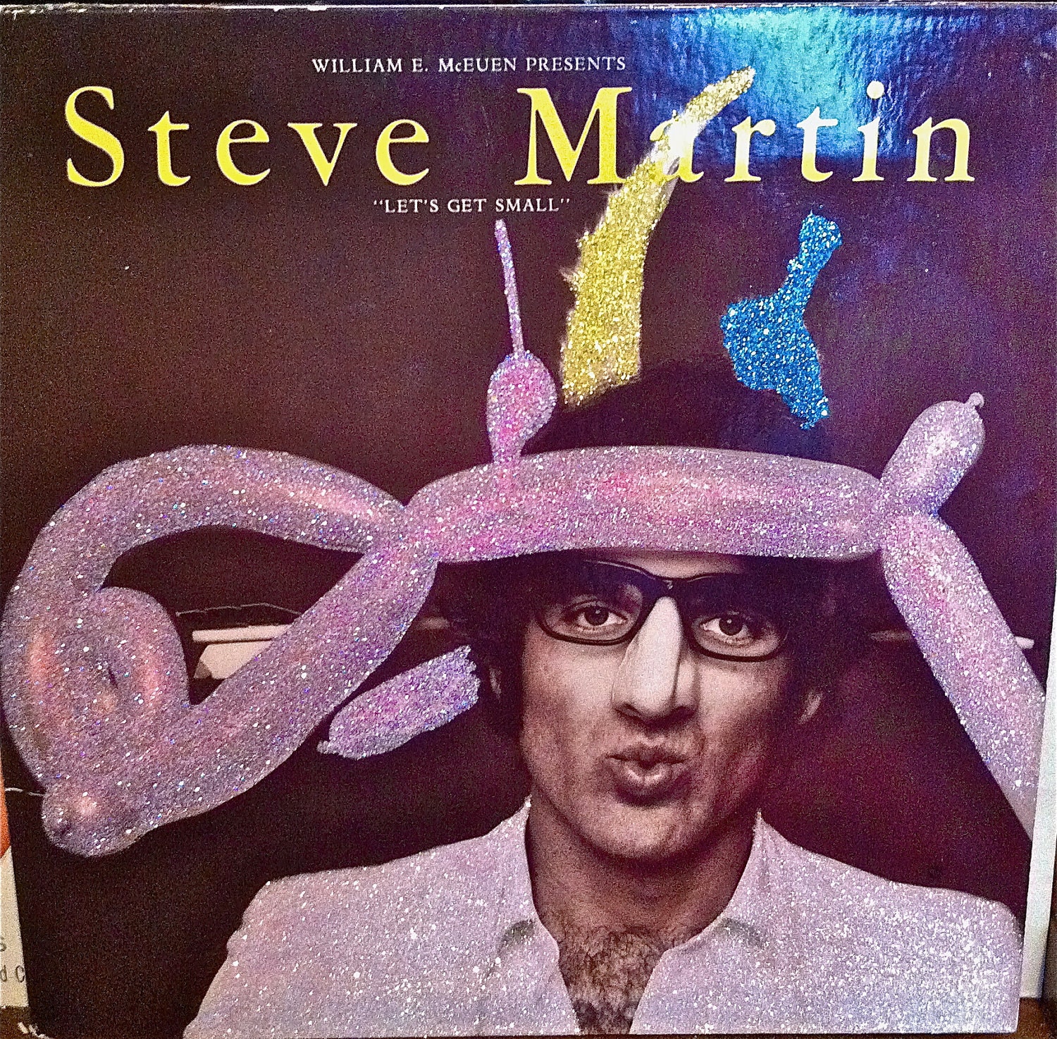 Glittered Steve Martin Album - Etsy