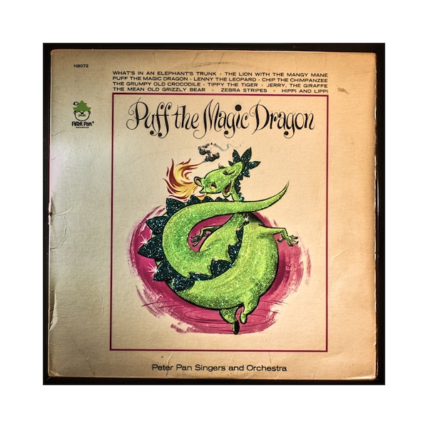 Puff the Dragon - Etsy